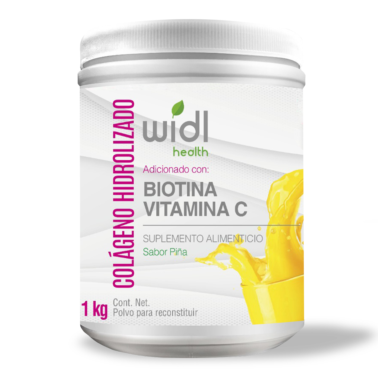 Colágeno Hidrolizado + Biotina + Vitamina C - Widl Health